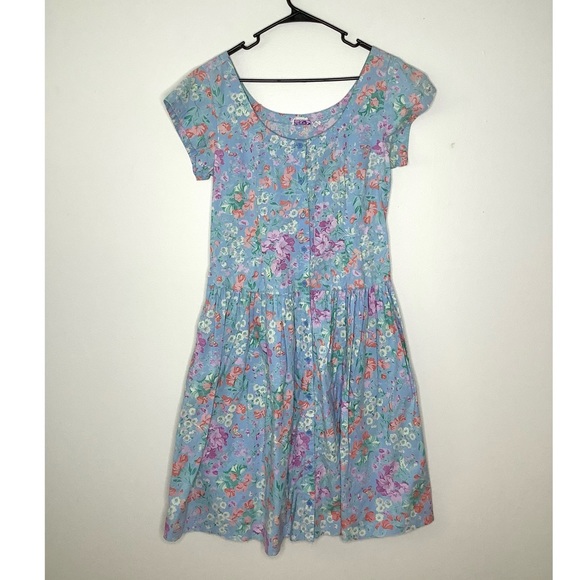 komil | Dresses | Vintage Komil Floral Print Dress | Poshmark